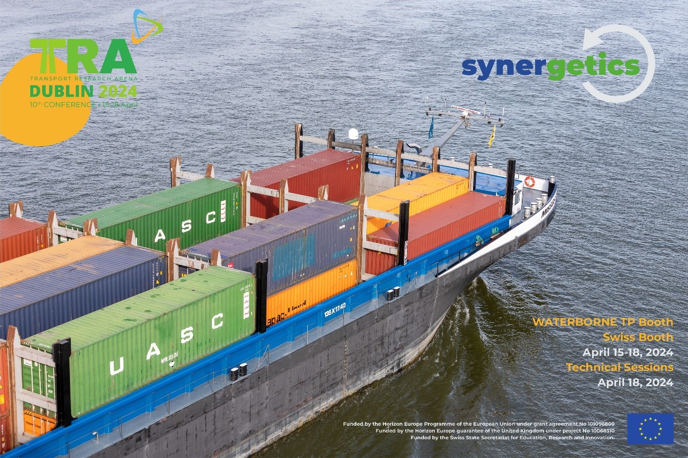 SYNERGETICS at the Transport Research Arena 2024 - synergetics